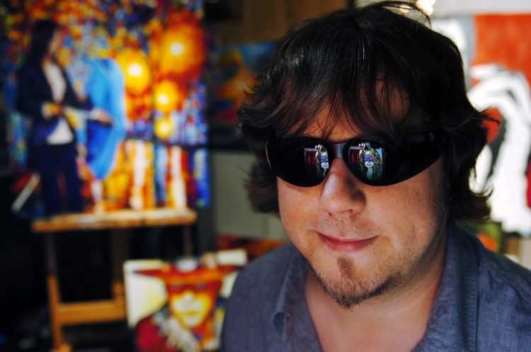 John Bramblitt es un artista